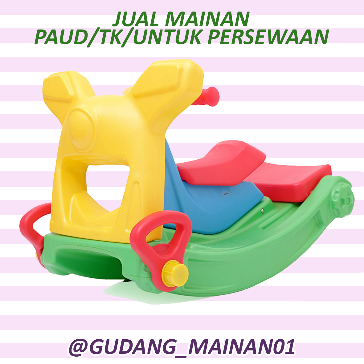 Playground Indoor Motor 2in1 Slide to Rocker